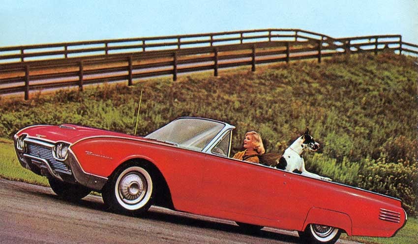 The Iconic Thunderbird Convertibles of President JFK’s 1961 Inaugural ...