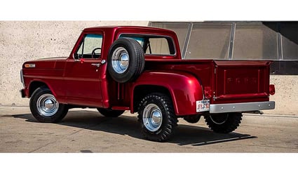 1967-1972 Ford F100 Model Years Identification Guide