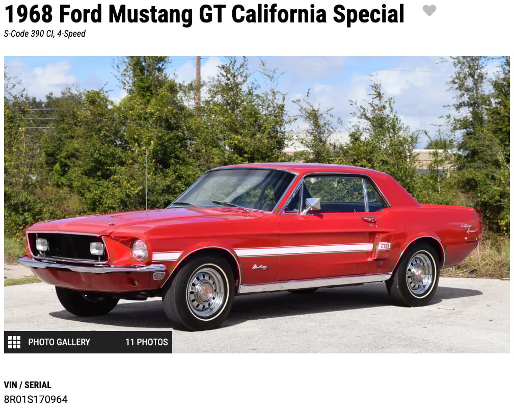 1964-1973 Ford Mustang VIN Decoder & Pre-Purchase Buyer's Guide