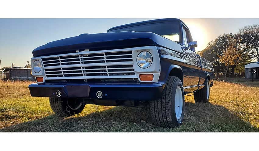 1967-1972 Ford F100 Model Years Identification Guide