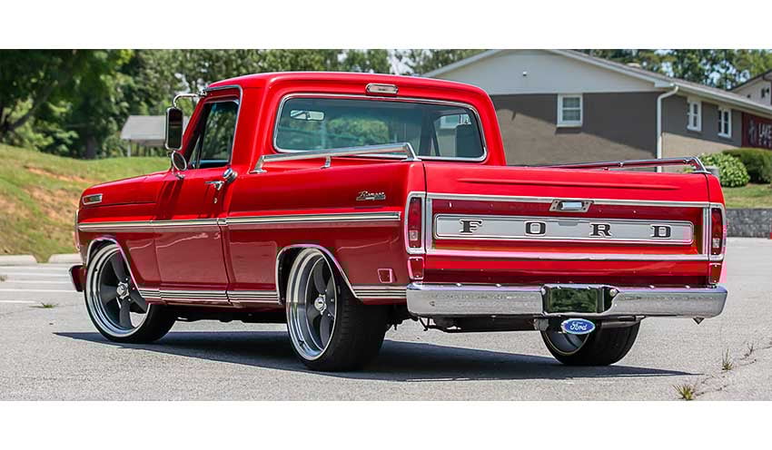 1967-1972 Ford F100 Model Years Identification Guide