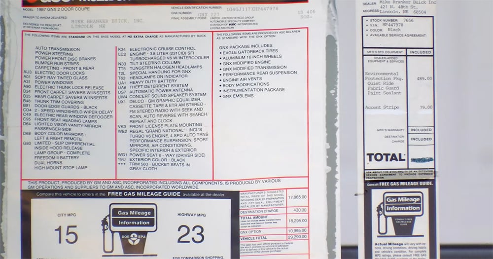 1984-1987 Buick Grand National or '87 GNX - Hunting for Rare or Unicorn