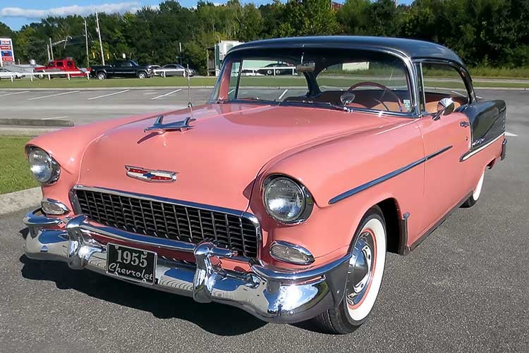 1955, 1956, & 1957 Chevy Colors and Paint Codes - Solid Colors & Two-Tones