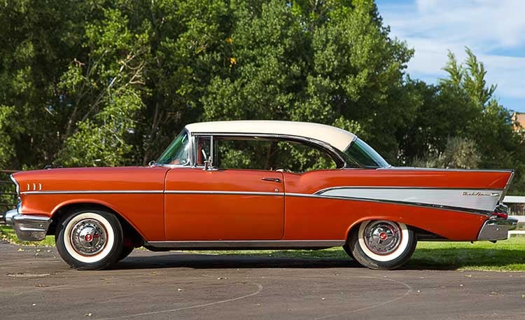 1955, 1956, & 1957 Chevy Colors and Paint Codes - Solid Colors & Two-Tones