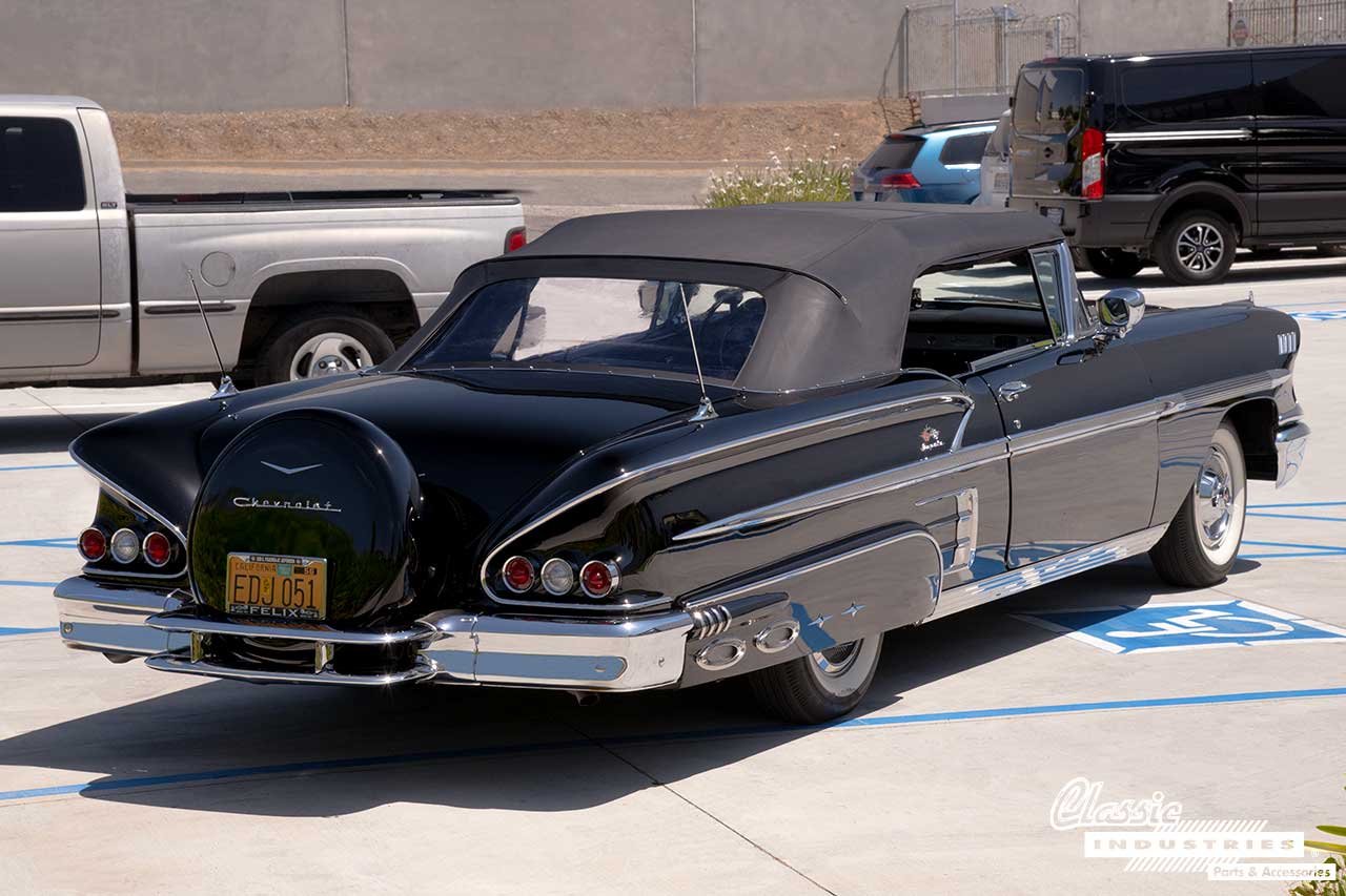 A 1958 Impala Convertible Named Eight Ball - for Obvious Reasons