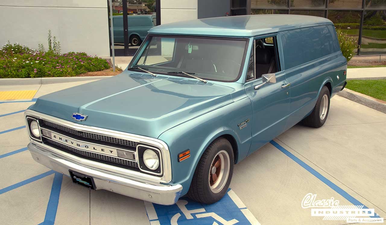 1970 GMC Panel Truck - School Maintenance to Rock 'n Roll Gaffer Truck