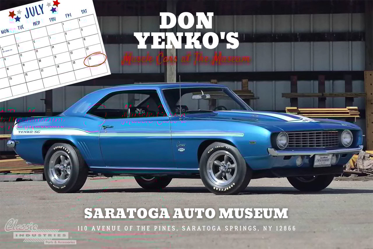 Upcoming Event: Don Yenko's Muscle Cars at the Museum