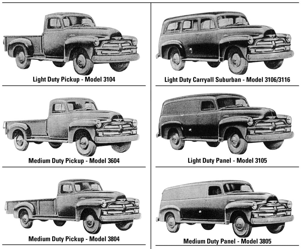 1947-1959 Chevy Truck Model Years Identification Guide