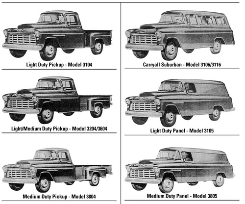 1947-1959 Chevy Truck Model Years Identification Guide
