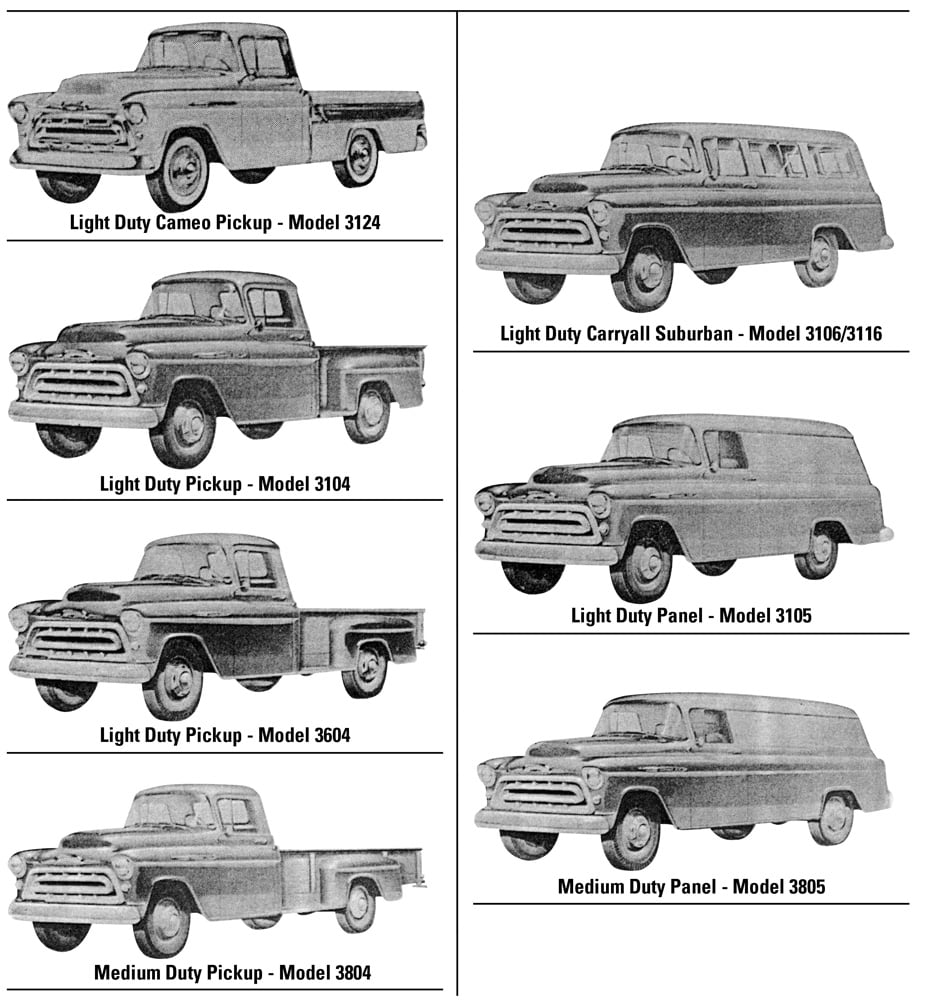 1947-1959 Chevy Truck Model Years Identification Guide