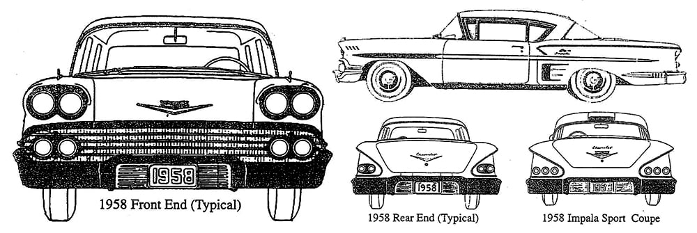 1958-64 Impala Identification Guide & Model Year Changes