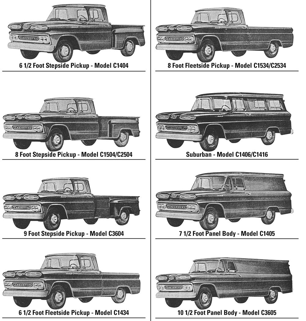 1960-1972 Chevy Truck Model Years Identification Guide (2024 Update)