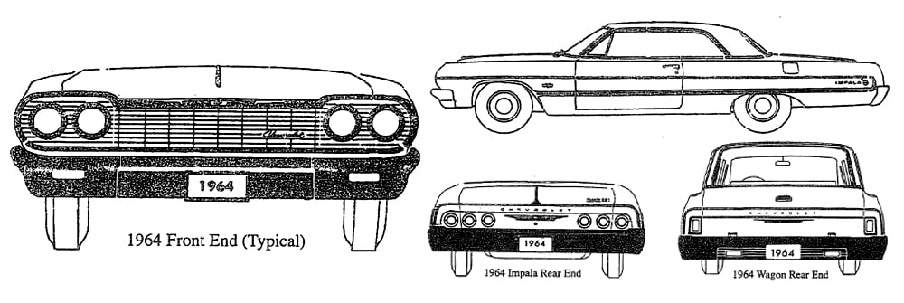 1958-64 Impala Identification Guide & Model Year Changes