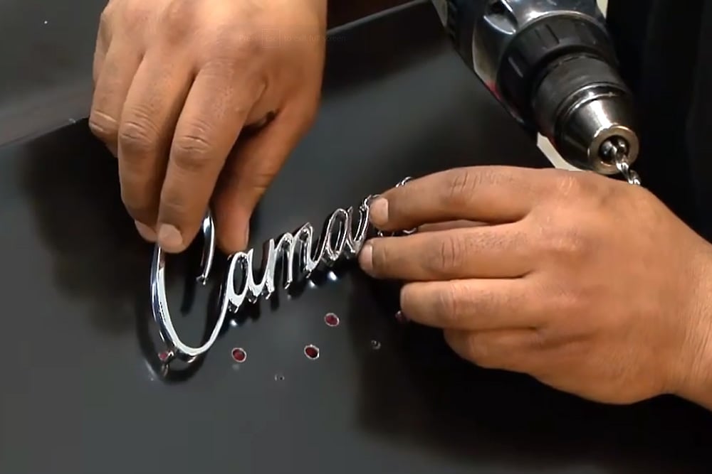 DIY 1967-69 Camaro Fender Emblem Installation