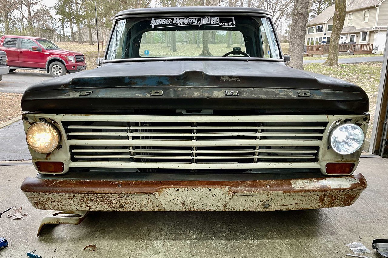 Ford Muscle Magazine: 1969 F-100 LED Lighting Upgrades