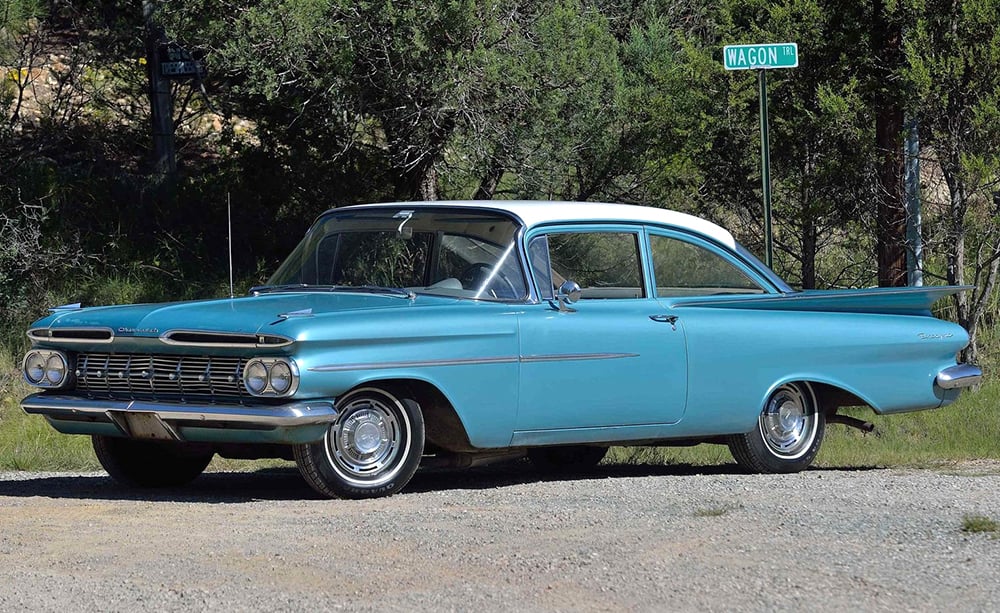 Full Size Chevy Cars: Impala, Bel Air, Caprice, Biscayne, and More