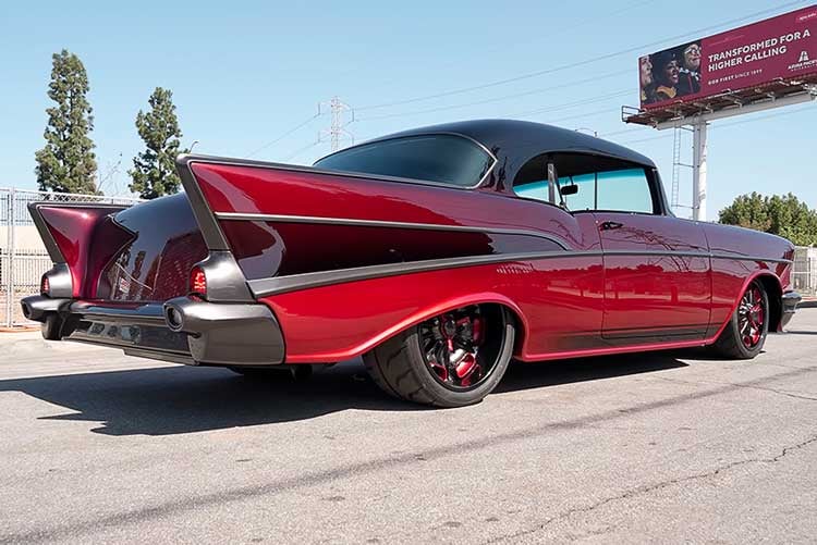 Video: '57 Chevy with Wild 8-Stage Fade Paint