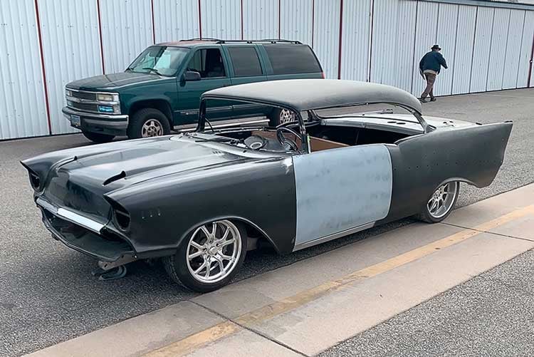Video: '57 Chevy with Wild 8-Stage Fade Paint