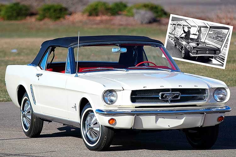 Video: Ford Mustangs on the Magic Skyway at the 1964-65 World's Fair
