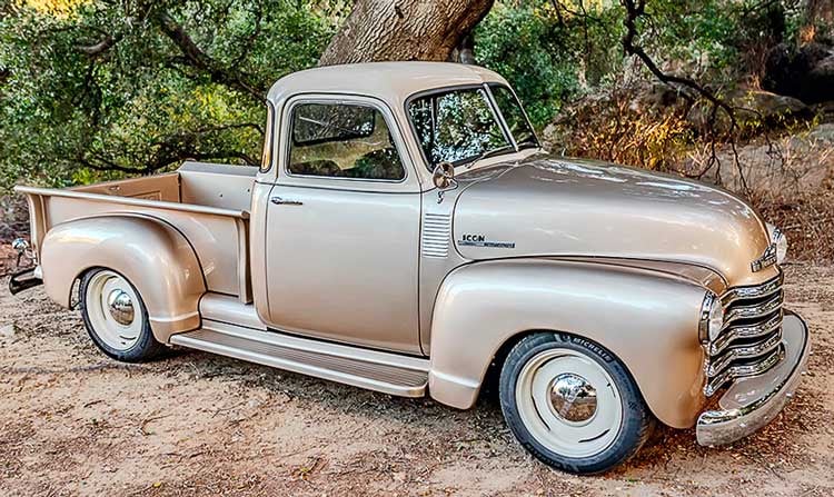Champagne & Cream: ICON's Custom '48 Chevy Truck