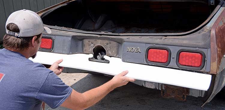 DIY Chevy Nova Rear Bumper Restoration