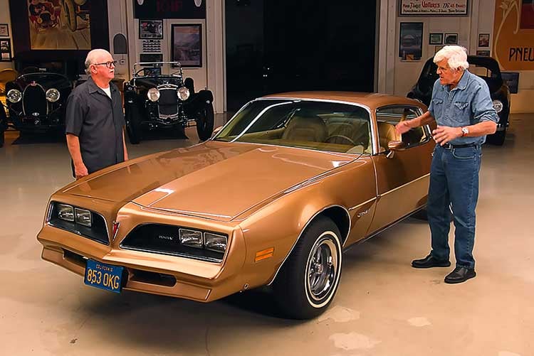 Video: Jay Leno Drives a Real "Rockford Files" Firebird