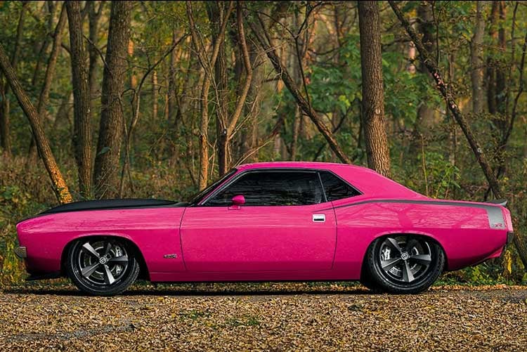 Ringbrothers "Infected" Plymouth Cuda with an 807hp Hellcat Redeye V8