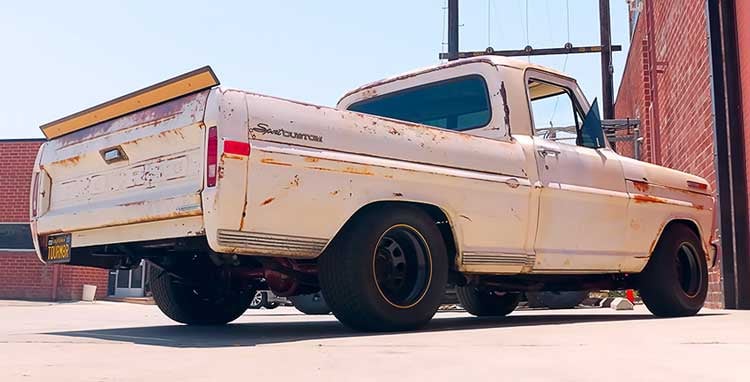 Video: TheCraig909's NASCAR Ford F-100 On the Streets with AutotopiaLA
