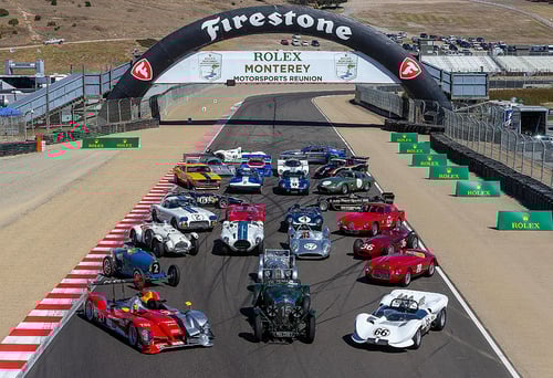50 Years of Racing History: Rolex Monterey Motorsports at Laguna Seca