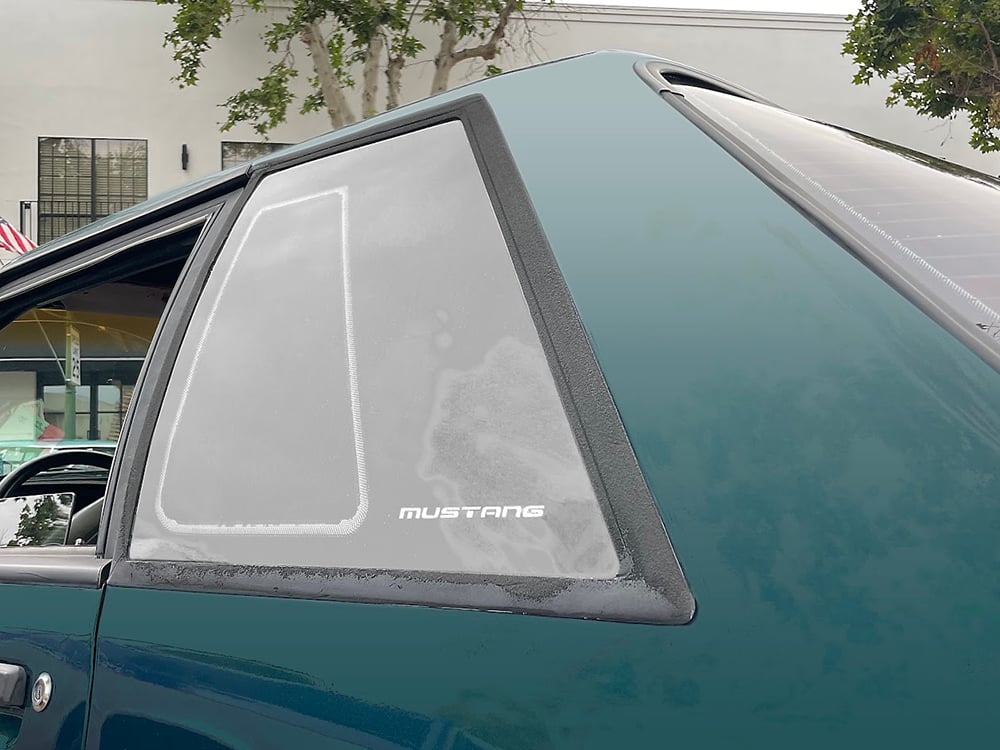 1987-93 Fox Body Mustang Notchback Quarter Windows - Shipping Now!
