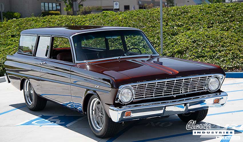 Before & After - 1965 Ford Falcon Two-Door Wagon Transformation